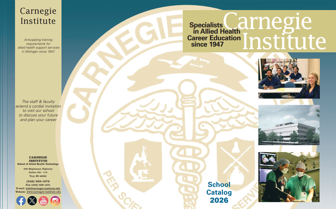 School Catalog and Student Handbook | Carnegie Institute